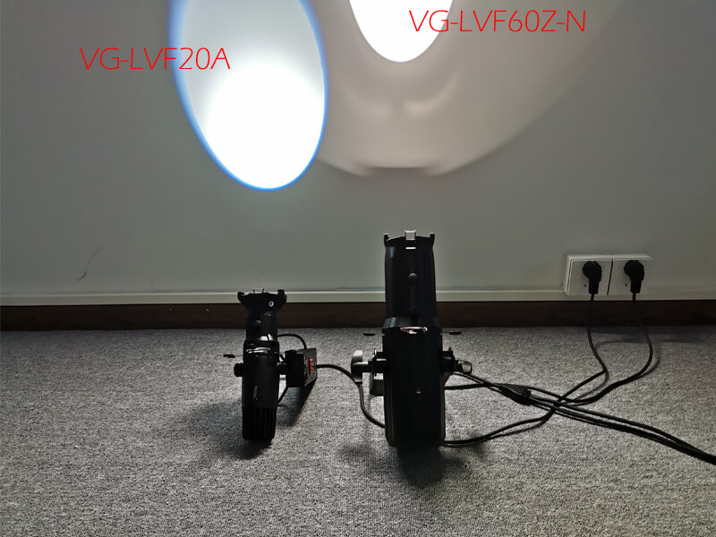 Foco reflector elipsoidal de perfil LED con zoom mini de 60 W - Compre ...